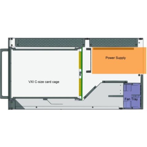 6U VXI-C size 4600 RR Crate Series | W-IE-NE-R Power Electronics