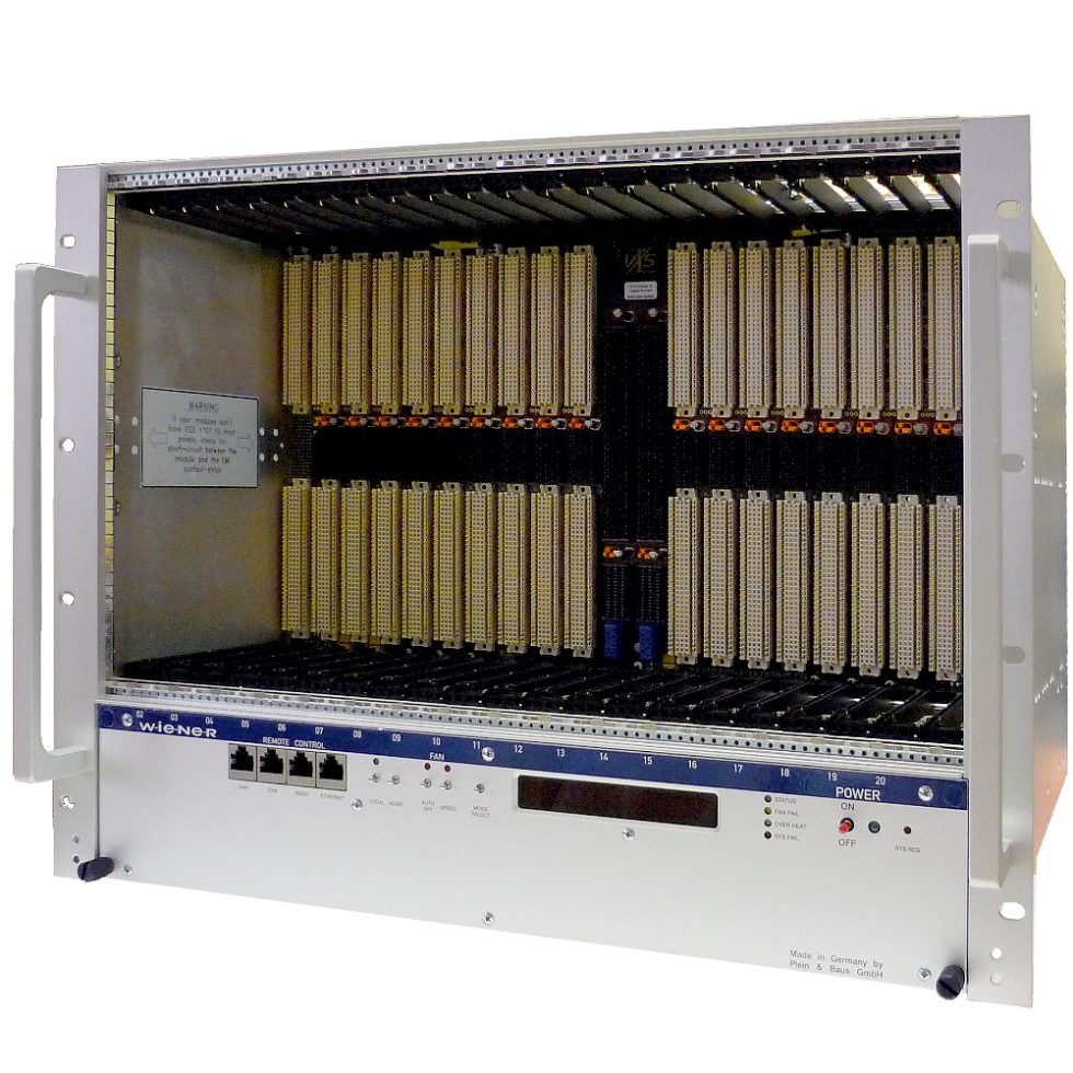 Powered Crates - NIM, CAMAC, VME, cPCI | W-IE-NE-R